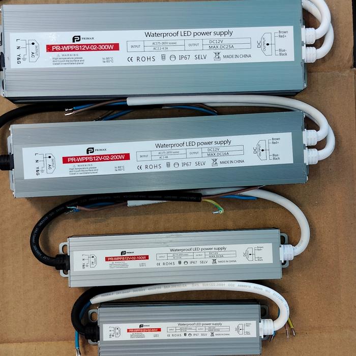 Jual POWER SUPPLY 12V OUTDOOR TRAFO WATERPROOF DC PRIMAX 300W - Jakarta ...