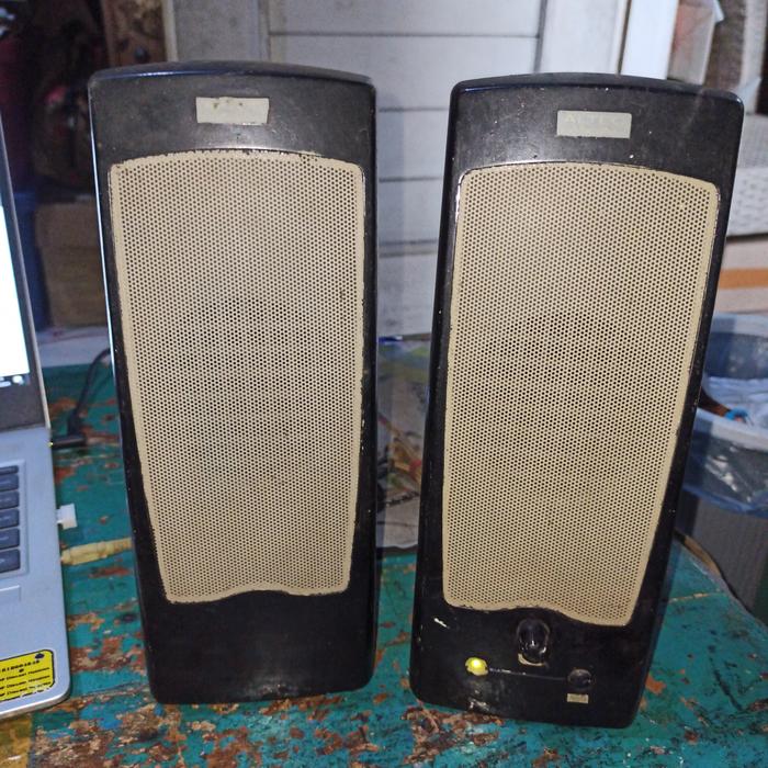 Jual Second - Speaker Aktif Altec Lansing ACS22 Warna Putih diRepaint ...