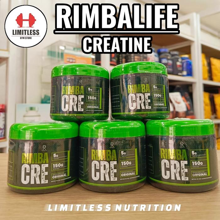 Jual Rimba 100% Creatine Monohydrate - Unflavor Original 150 gram - 30 ...