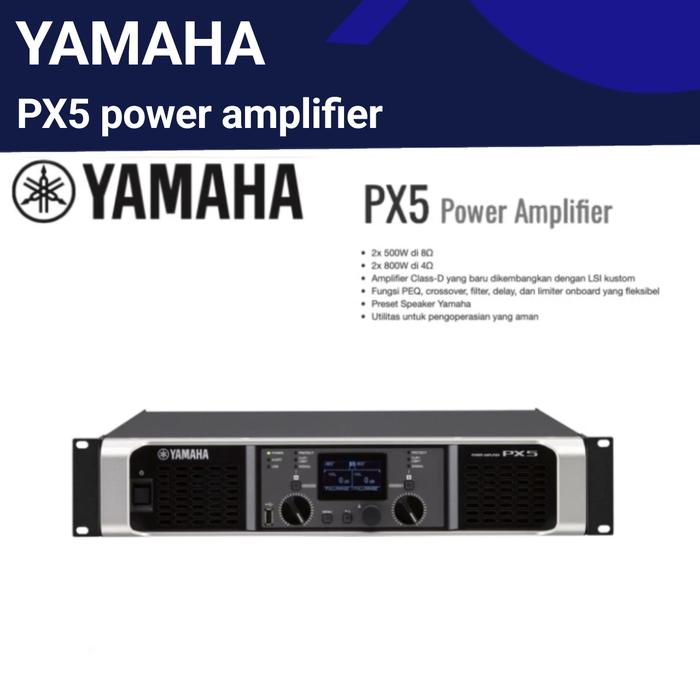Jual Yamaha px5 PX 5 stereo power amplifier - Jakarta Pusat - Excellent ...