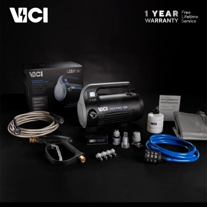 Jual PWC70 MESIN JET CLEANER STEAM CUCI MOBIL AC 20BAR 100BAR VICI PWC ...