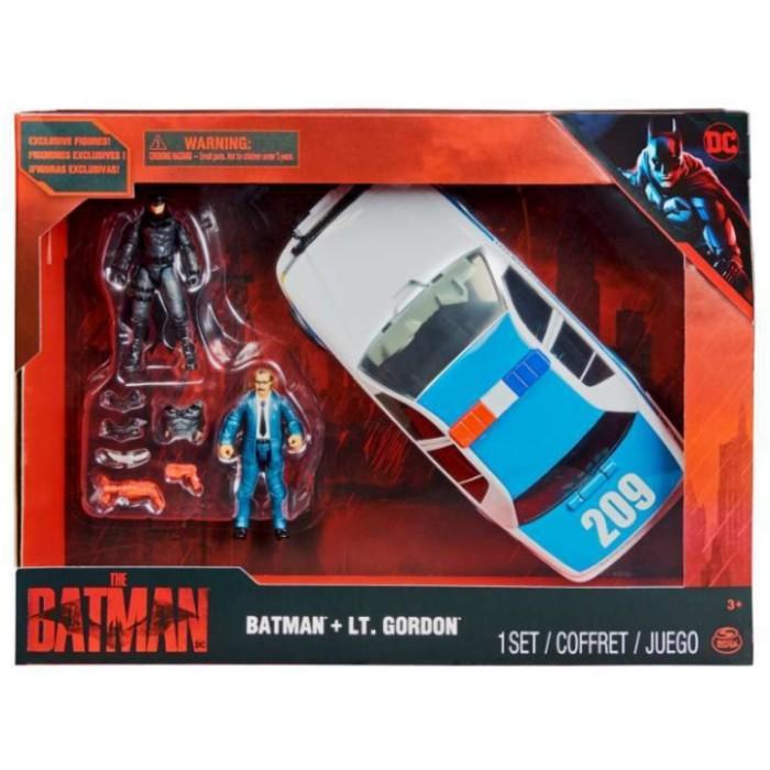 Jual Original The Batman Movie + Lt Gordon Police Car Playset Mattel ...