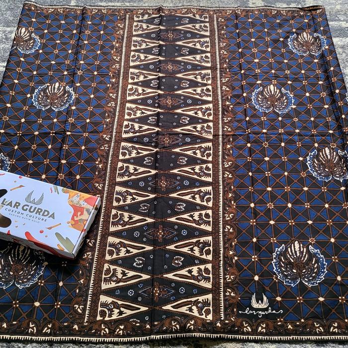 Jual Sarung Batik Tradisional Largurda Premium Original Kesikan Biru - Kota Surakarta - SARUNG ...