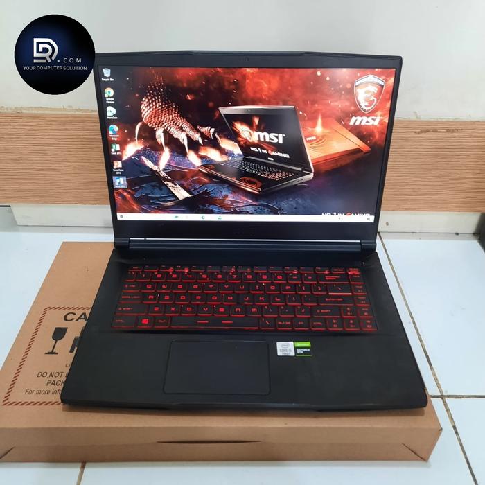 Jual MSI GF63 Thin 10SCSR, Core i5-10500H, Gen 10Th, 8/512, GTX 1650 4Gb - Jakarta Barat - DrCom ...
