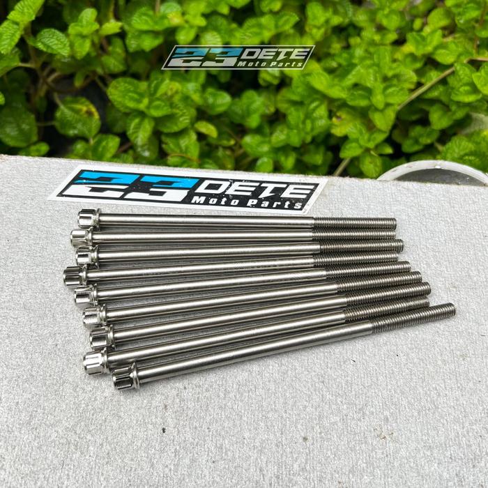 Jual Baut ancer cilinder blok & kop tiger / megapro stainless - Kab ...