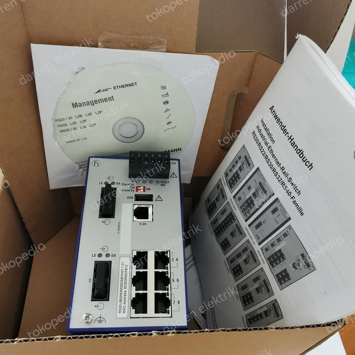 Jual hirschmann rail switch RS20-0800M2M2SDAE - Jakarta Barat - Darren ...