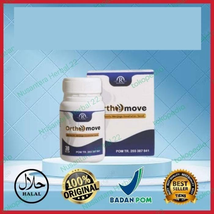 Jual Orthomove Kapsul Herbal Obat Tulang Sendi Herbal Asli Halal - Kota ...