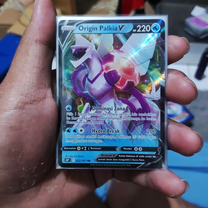 Jual Origin Palkia V (RR) - TCG Pokemon Indonesia Versi - Kota Bekasi - Couple Outfit's | Tokopedia