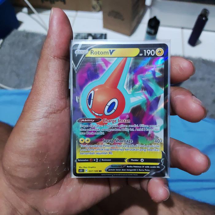 Jual Rotom V (RR) - TCG Pokemon Indonesia Versi s11 - Kota Bekasi - Couple Outfit's | Tokopedia