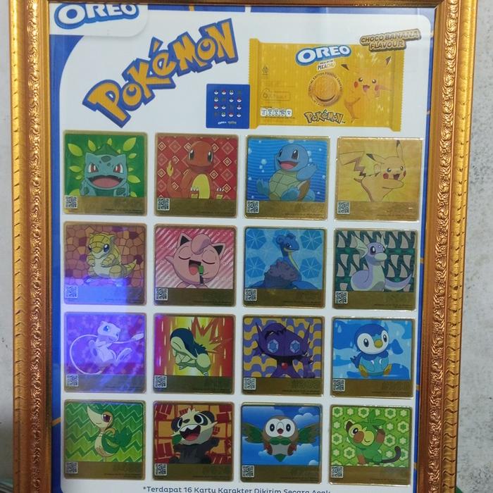Jual Pokemon Oreo + Bingkai 16 Pokemon set - Jakarta Utara - Hoshi ...