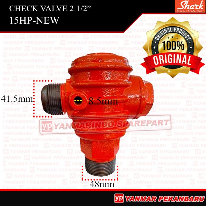 Jual 15 HP CHECK VALVE KLEP TABUNG TANGKI MESIN KOMPRESOR SHARK 15HP ...