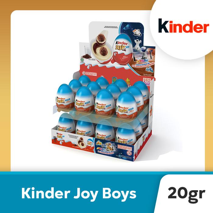 Promo Kinder Joy (Boys) - Chocolate Crispy 20gram ( isi 24 ) - Jakarta ...