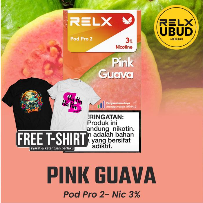 Jual RELX Infinity Pod - Pink Guava 1 Pack Isi 1 Pods Atau 1 Pcs - Kab ...