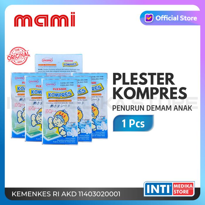 Promo MAMI - Plester Kompres Penurun Panas Demam Anak | Cooling Pad Children - Kota Bandung ...