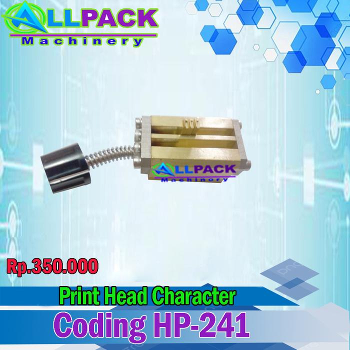 Jual Print Heat Rumah Character Ribbon Coding Hualian HP-241 2 Line ...