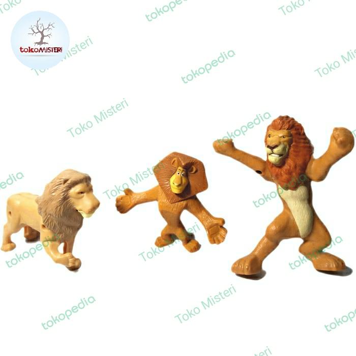 Jual Singa Aslan Narnia Samson Lion The Wild Alex Madagascar Mcd Disney ...
