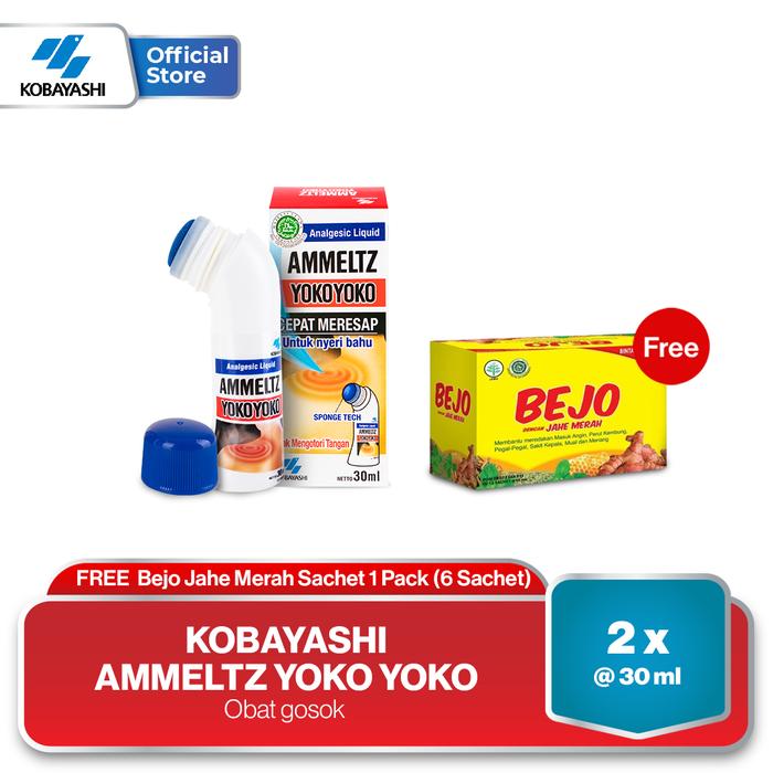 Promo Ammeltz Yokoyoko 30ml 2 pcs Cairan Analgesik Pereda Nyeri Otot ...