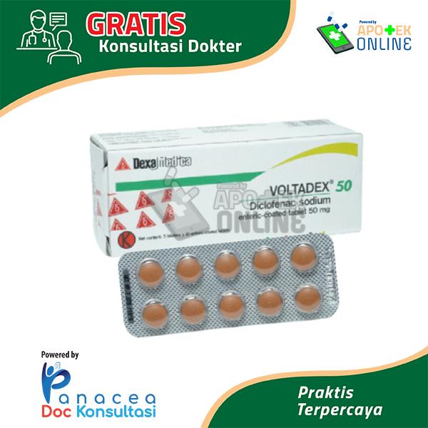 Jual VOLTADEX 50 MG STRIP 10 TABLET - Kab. Tangerang - Apotek Tentram ...