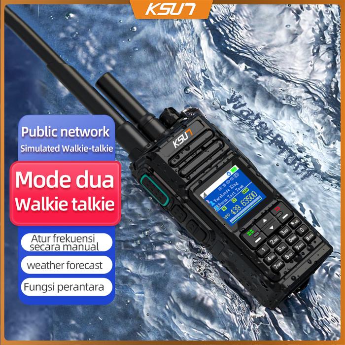 Jual [POC GLOBAL]KSUN CT67P 10W 10km HT 500 km Long Range P68 Radio ...