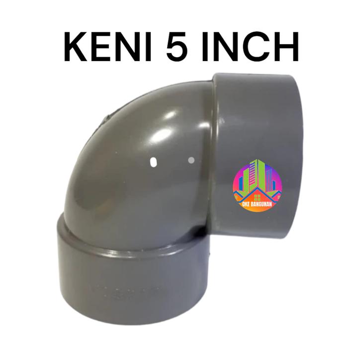 Jual Elbow 5 inch sambungan pipa keni 5" knee kni 5 in - Kota Tangerang ...