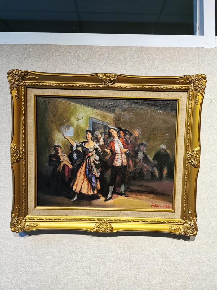 Jual Lukisan Kuno Gaya Eropa Berdansa 1972 - Jakarta Selatan ...