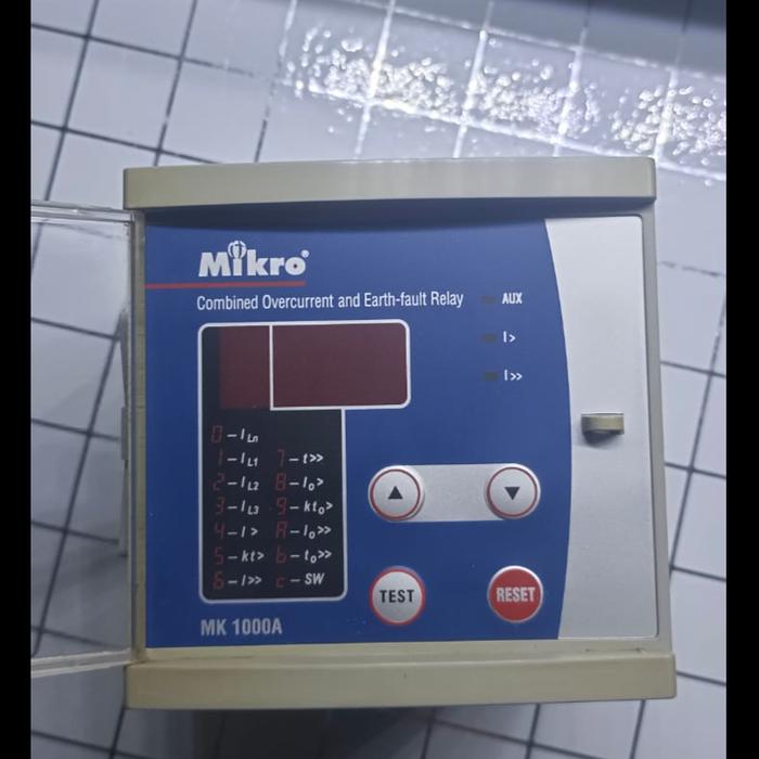 Jual Combined Overcurrent And Earth Fault Relay Mikro Mk 1000 A - Kab ...
