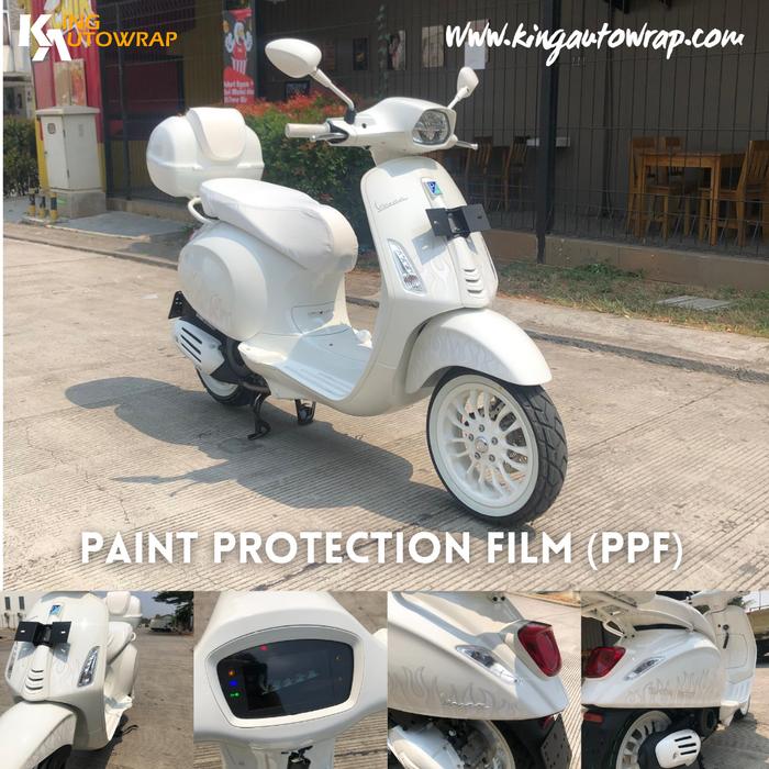 Jual PROMO! Paint Protection Film PPF Motor Scooter Vespa Clear High ...