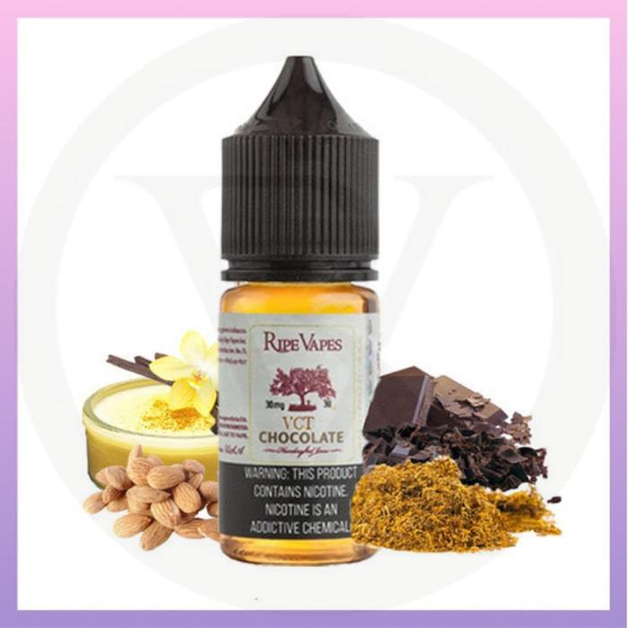 Jual Ripe Vapes VCT CHOCOLATE Salt Nic 30mg 30ml Saltnic USA US Liquid ...