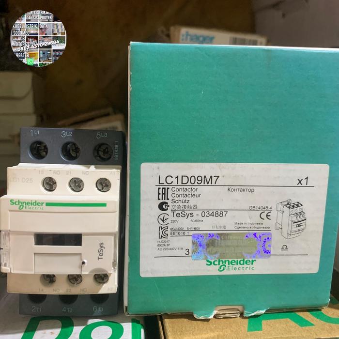 Jual KONTAKTOR SCHNEIDER LC1D09M7 ORIGINAL SCHNEIDER - Jakarta Pusat ...