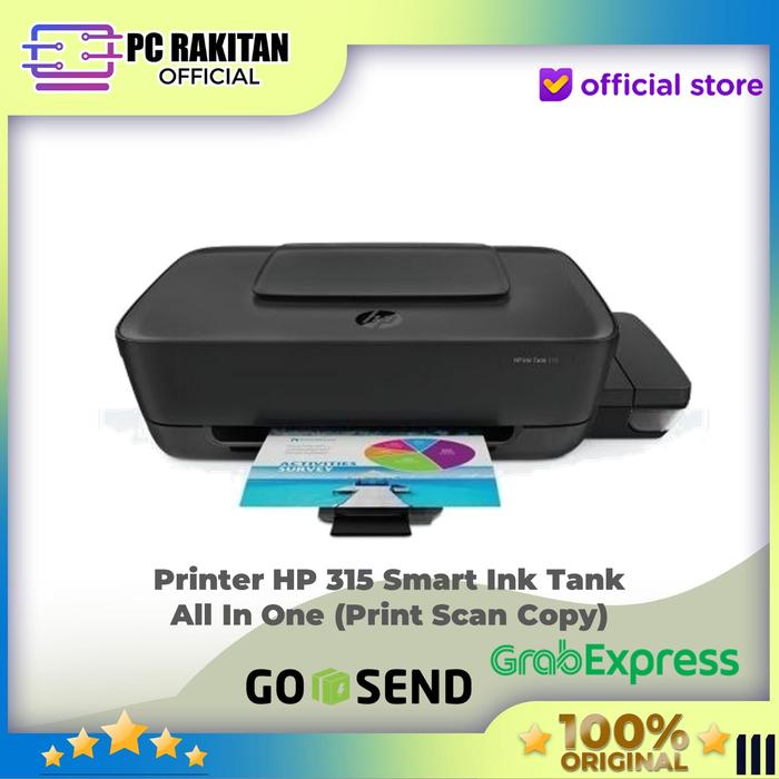 Promo Printer HP 315 Smart Ink Tank All In One (Print Scan Copy) Cicil ...