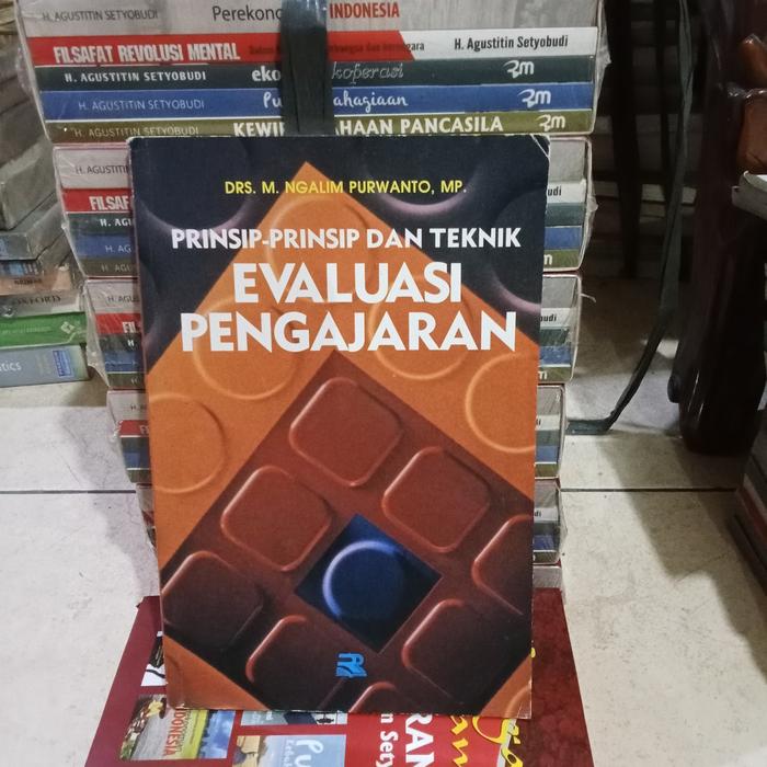 Jual ORI BUKU PRINSIP-PRINSIP DAN TEKNIK EVALUASI PENGAJARAN - Jakarta ...