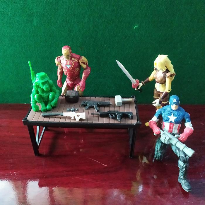 Jual miniature meja kerja garasi doll - Kota Batam - 2nd btm toys ...