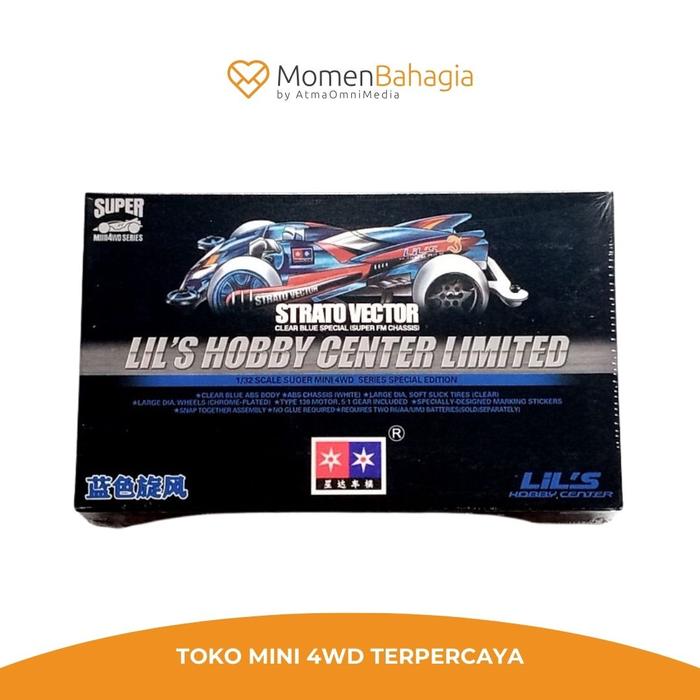 Jual Tamiya Mini 4wd Merek Daxing Strato Vector Lils Super FM Chassis ...