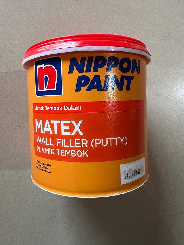 Jual PLAMIR/DEMPUL MATEX PUTTY NIPPON PAINT (1 KG) - Kota Bekasi - UTAMA-BANGUNAN | Tokopedia
