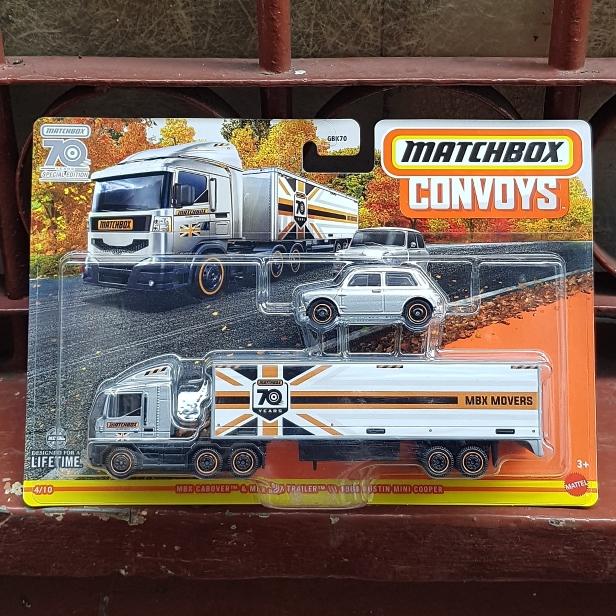 Jual MATCHBOX CONVOYS MBX CABOVER & MBX BOX TRAILER\\\1964 AUSTIN MINI ...