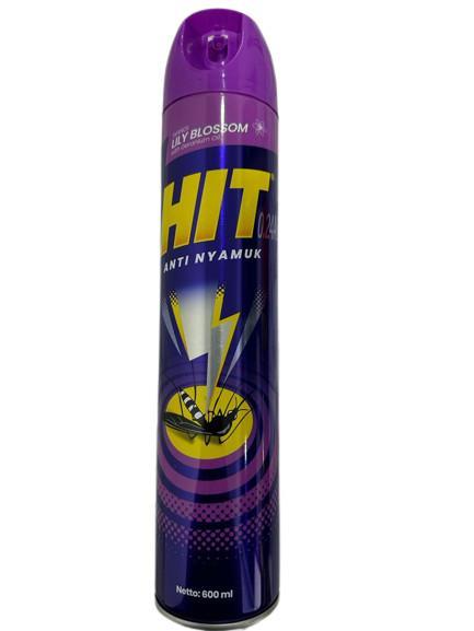 Jual HIT AEROSOL 600 ML OBAT NYAMUK PEMBUNUH RACUN SERANGGA X BAYGON ...
