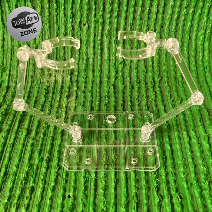 Jual Action Stand Base SHF Gundam HG RG 1/144 / Figma - clear 2 capit ...