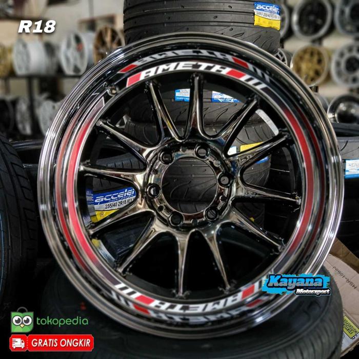 Jual Velg Ameth HSR ( JA207 ) Ring 18 Velg Mobil R18X9,5 Pcd 6X139,7 Tuk Fortuner Pajero Hilux ...