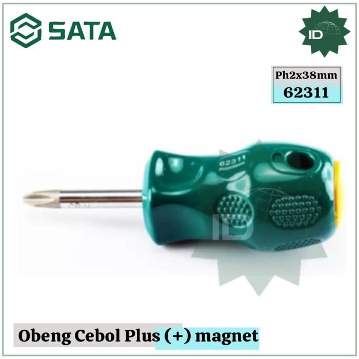 Jual Obeng Plus Cebol Magnetik PH 2 x 38 mm 62311 A Series Screwdriver ...