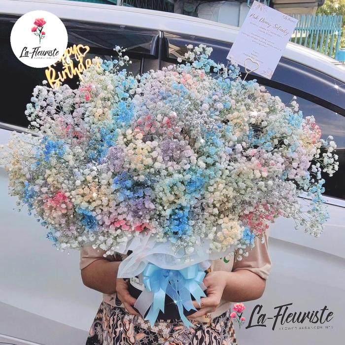 Promo Baby Breath Flower | Flower Box | Buket | Bouquet | Grand Opening ...