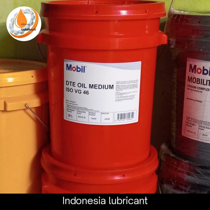 Jual Mobil DTE Medium Oil Iso VG 46 Pail 20 Liter - Jakarta Barat - indonesia lubricant | Tokopedia
