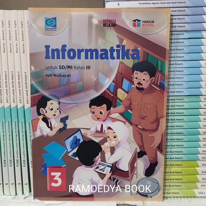 Jual Buku Informatika SD/MI Kelas III Kurikulum Merdeka Grafindo ...