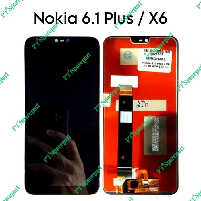 Jual LCD Touchscreen Fullset Nokia 6.1 Plus / Nk 6.1+ / X6 2018 / TA-1116 / TA-1103 / TA-1083 ...
