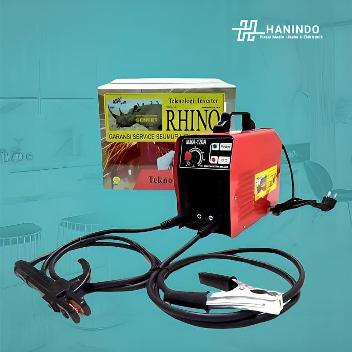 Jual Trafo Las Inventer Listrik 900 Watt MMA120 MMA-120A 120 A Rhino ...