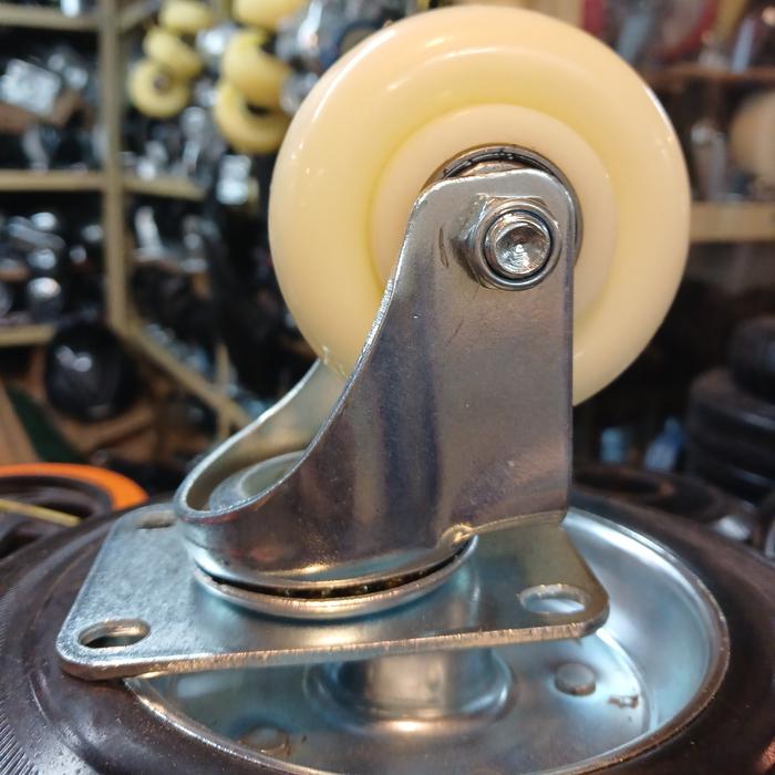 Jual RODA NYLON PP MEDIUM DUTY 3"INCH (HIDUP/PUTAR) - Jakarta Barat ...