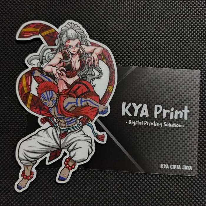 Jual Premium Sticker Daki x Akaza - Kimetsu no Yaiba (Demon Slayer ...