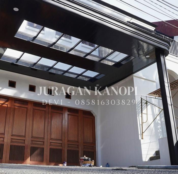 Jual Kanopi kaca solarflat solartuff atap modern curve premium lux ...