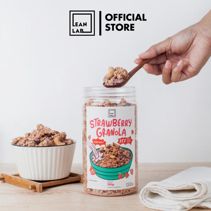 Promo Lean Lab Granola Strawberry Yoghurt 500gr - Kota Tangerang Selatan - Lean Lab Official ...