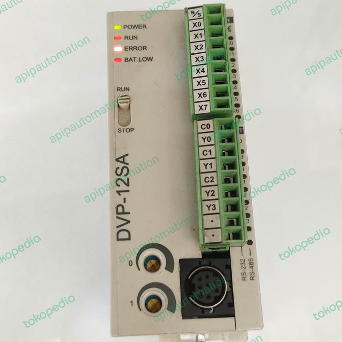Jual PLC DELTA DVP-12SA CPU MODULE - Kab. Tangerang - apipautomation | Tokopedia