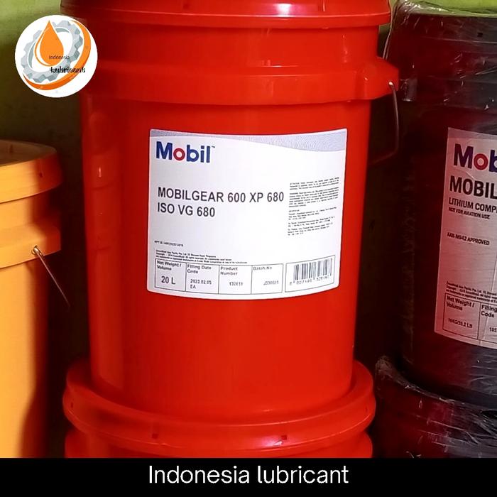 Jual Mobilgear 600 XP 680 Gear Oil ISO VG 680 Pail 20 liter - Jakarta ...